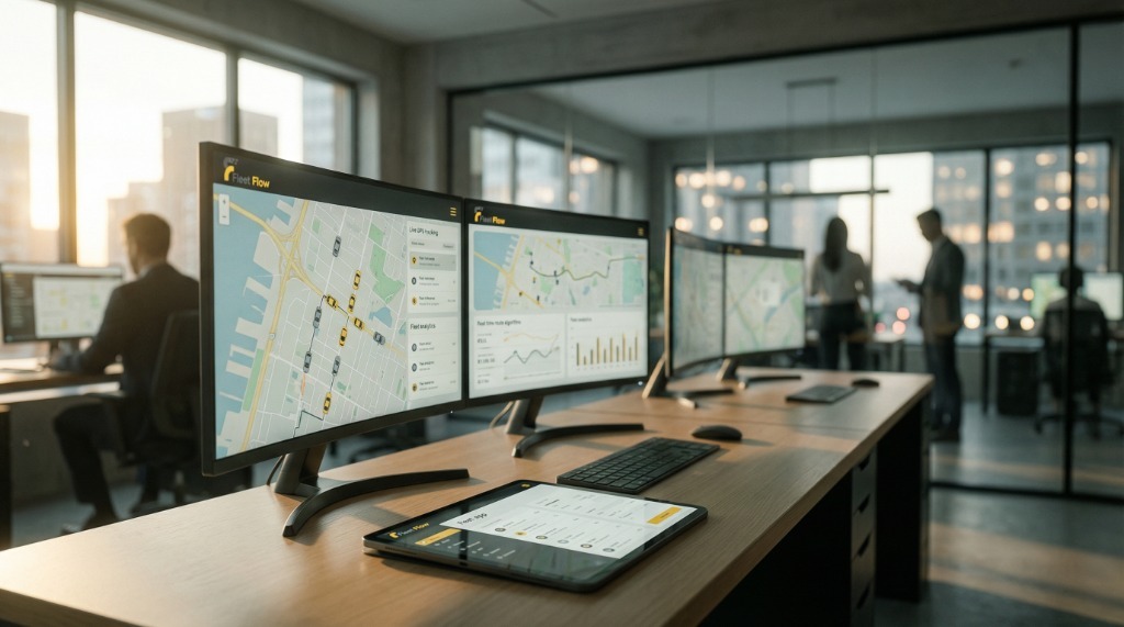 FleetFlow - Smart Fleet Management Software